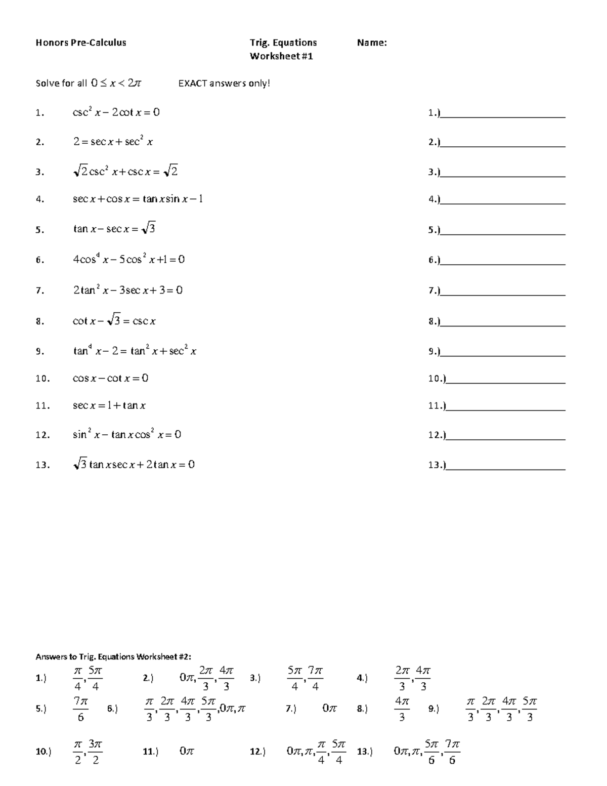 +Trig+Equations+Worksheets+1+and+2+ - Honors Pre-Calculus Trig ...