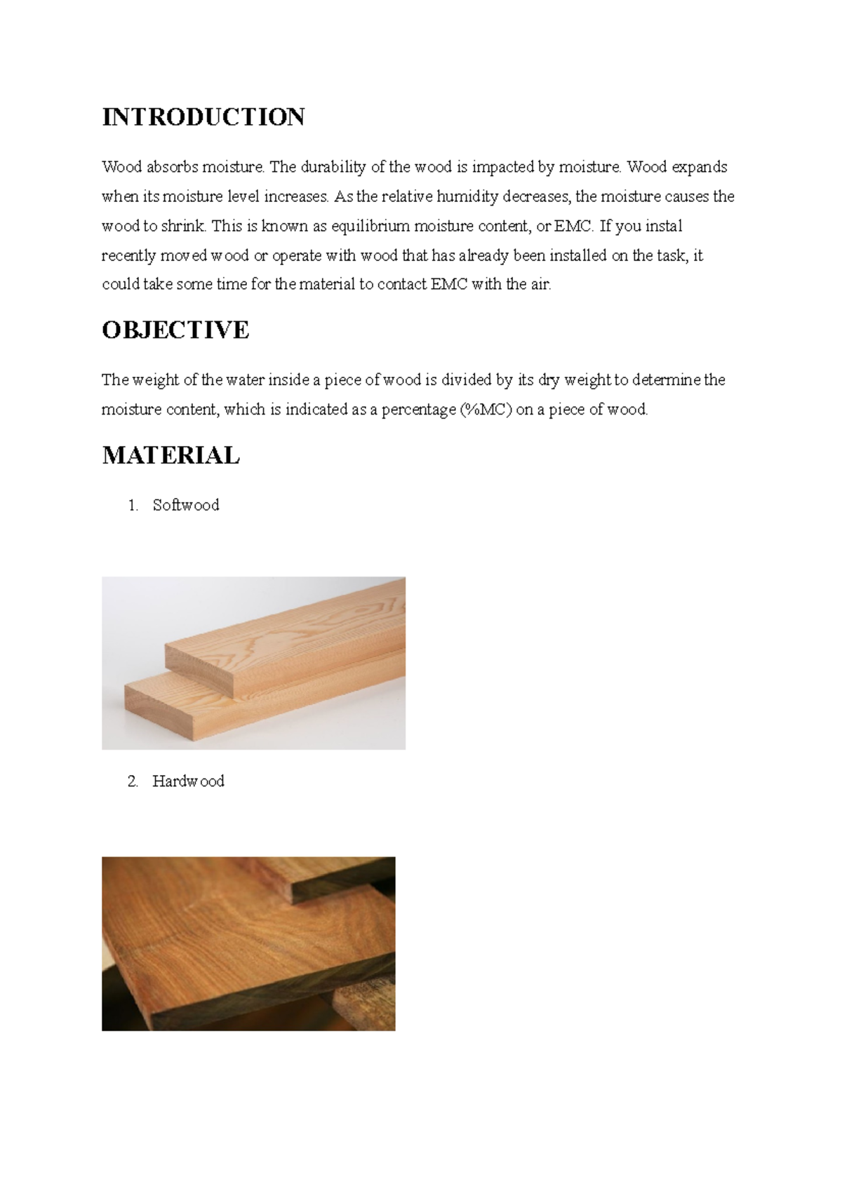 7BST110 Timber Moisture Content Testing Results and Analysis - Studocu