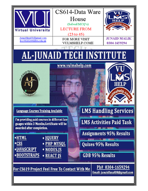 CS611 Handouts - Software Quality Engineering Contents Module-01 ...