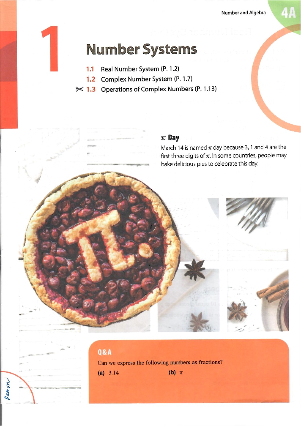Number System - Mathematics 4A: Chapter 1 Overview - Studocu
