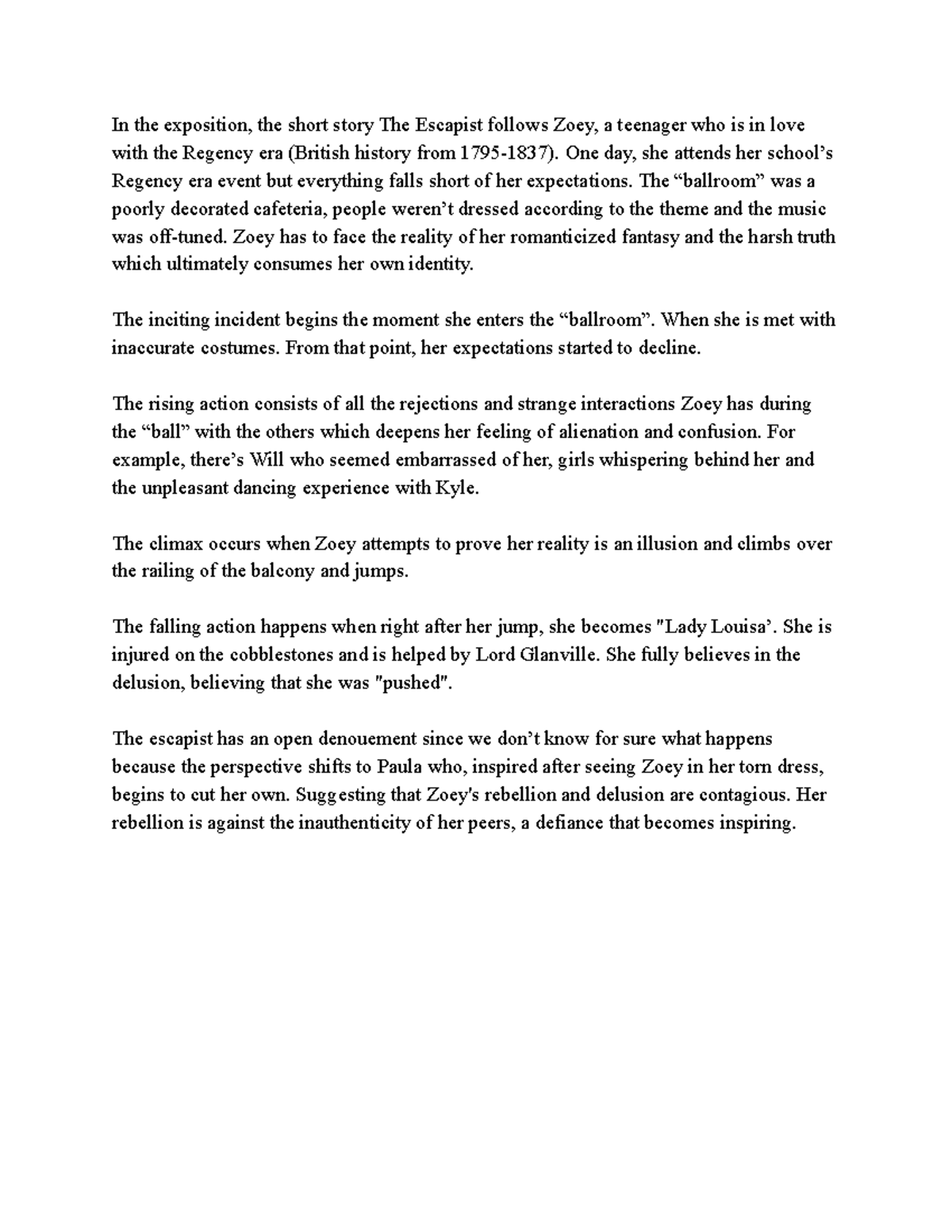 English Script Analysis - Habibi: The Escapist's Journey - Studocu