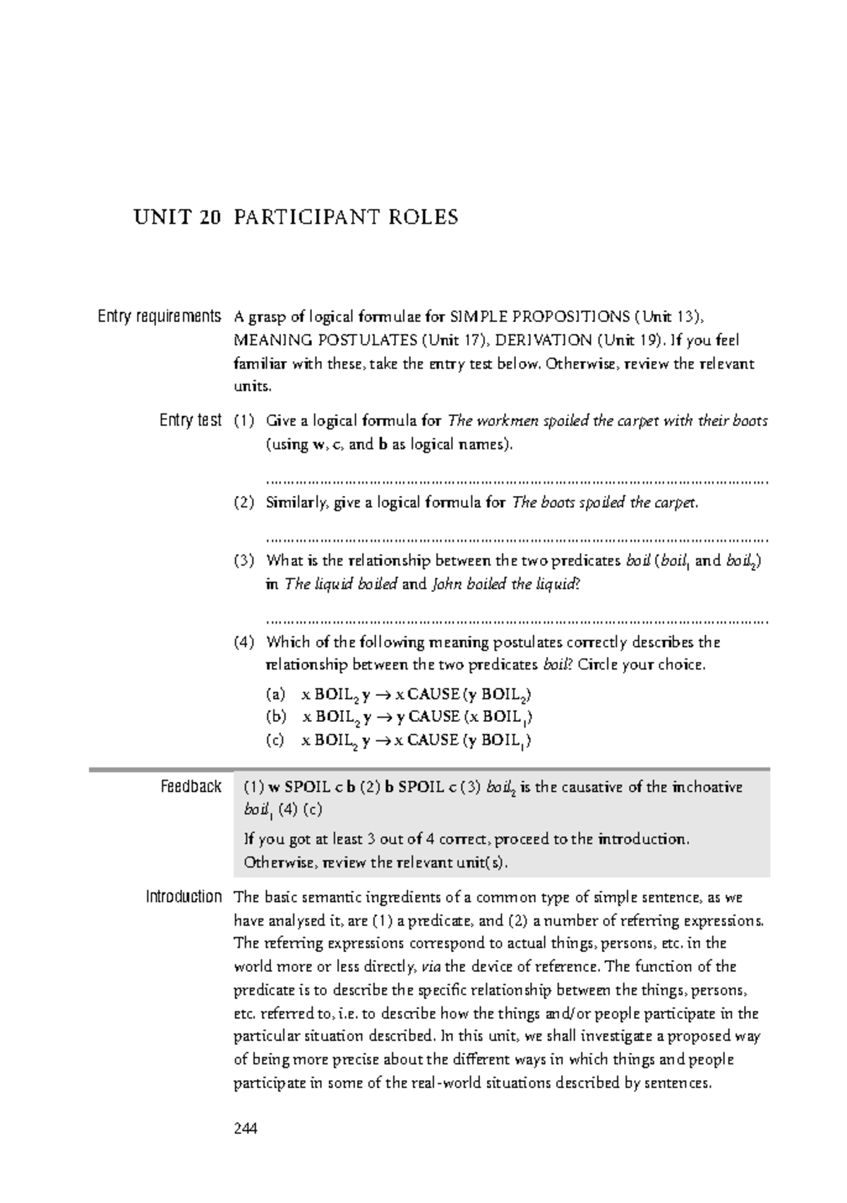 Unit 20-21 Study Guide: Participant Roles & Speech Acts - Studocu