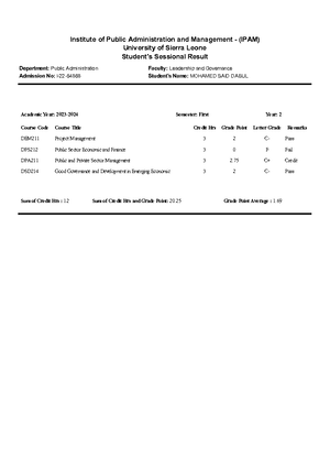 Public Administration Management involves the planning - 1. Definition ...