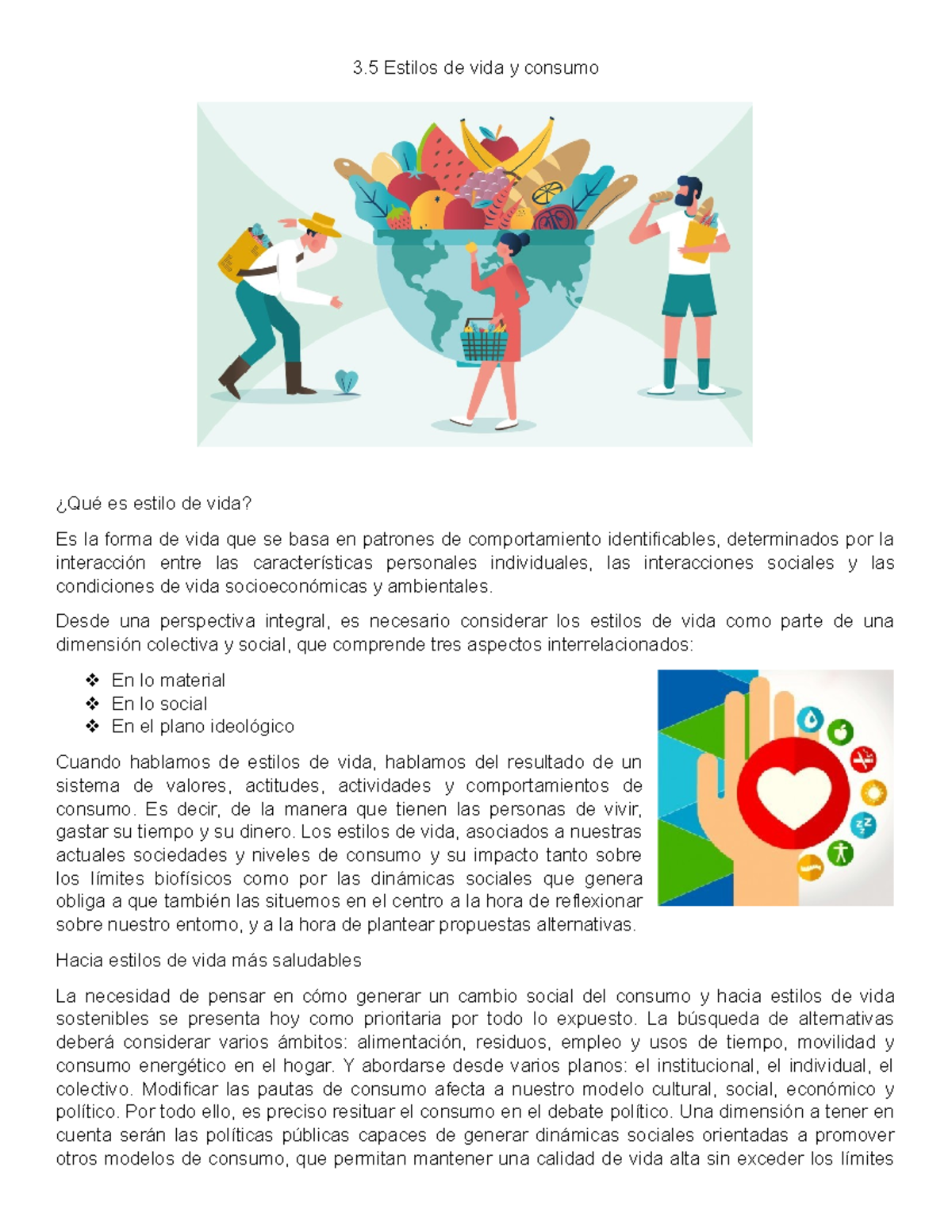 35 Estilos de vida y consumo - 3 Estilos de vida y consumo ¿Qué es ...