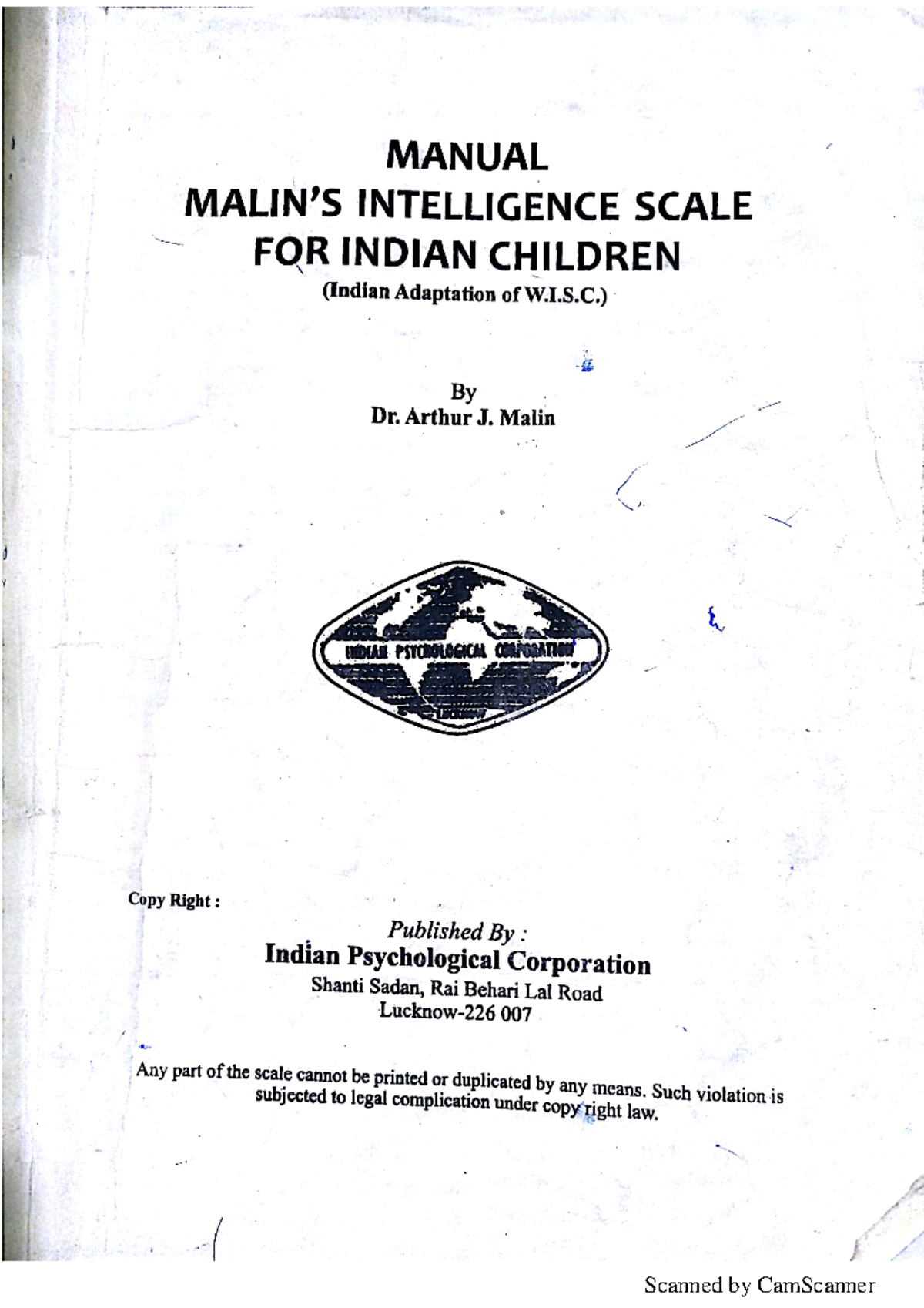 MISIC: Manual Intelligence Scale for Indian Children - Detailed Review ...