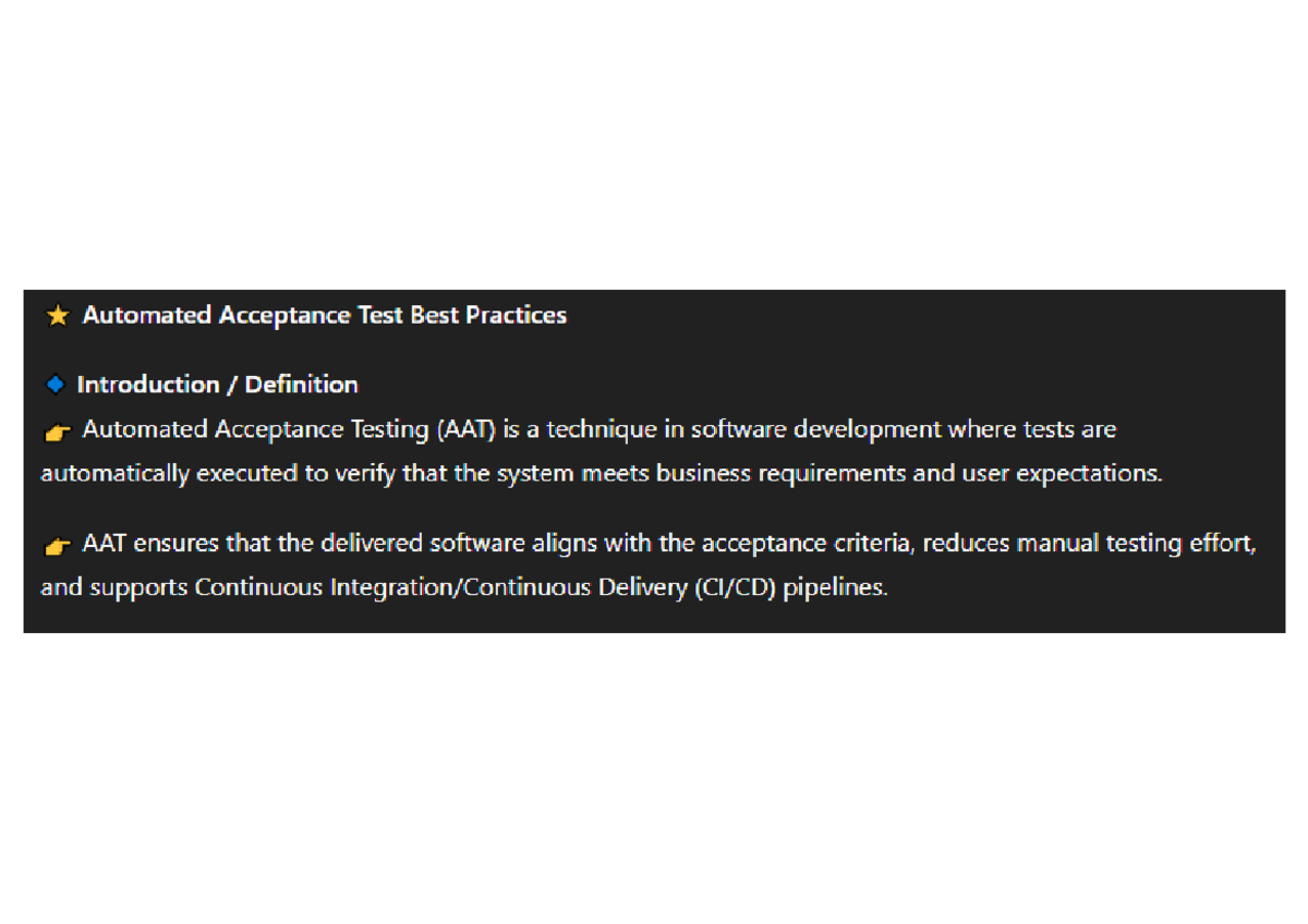 DevOps Unit 4: Automated Acceptance Testing & Deployment Pipeline Best ...