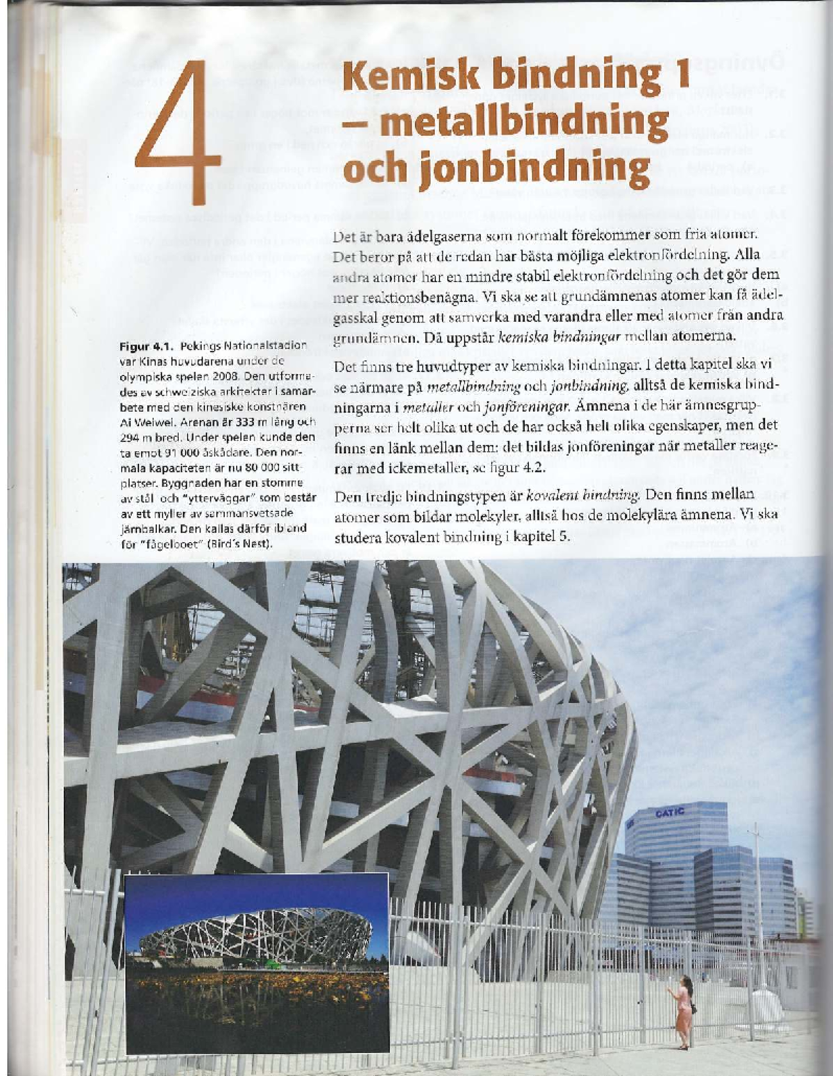 Kemisk bindning 1 - metallbindning och jonbindning - Det beror pa att ...