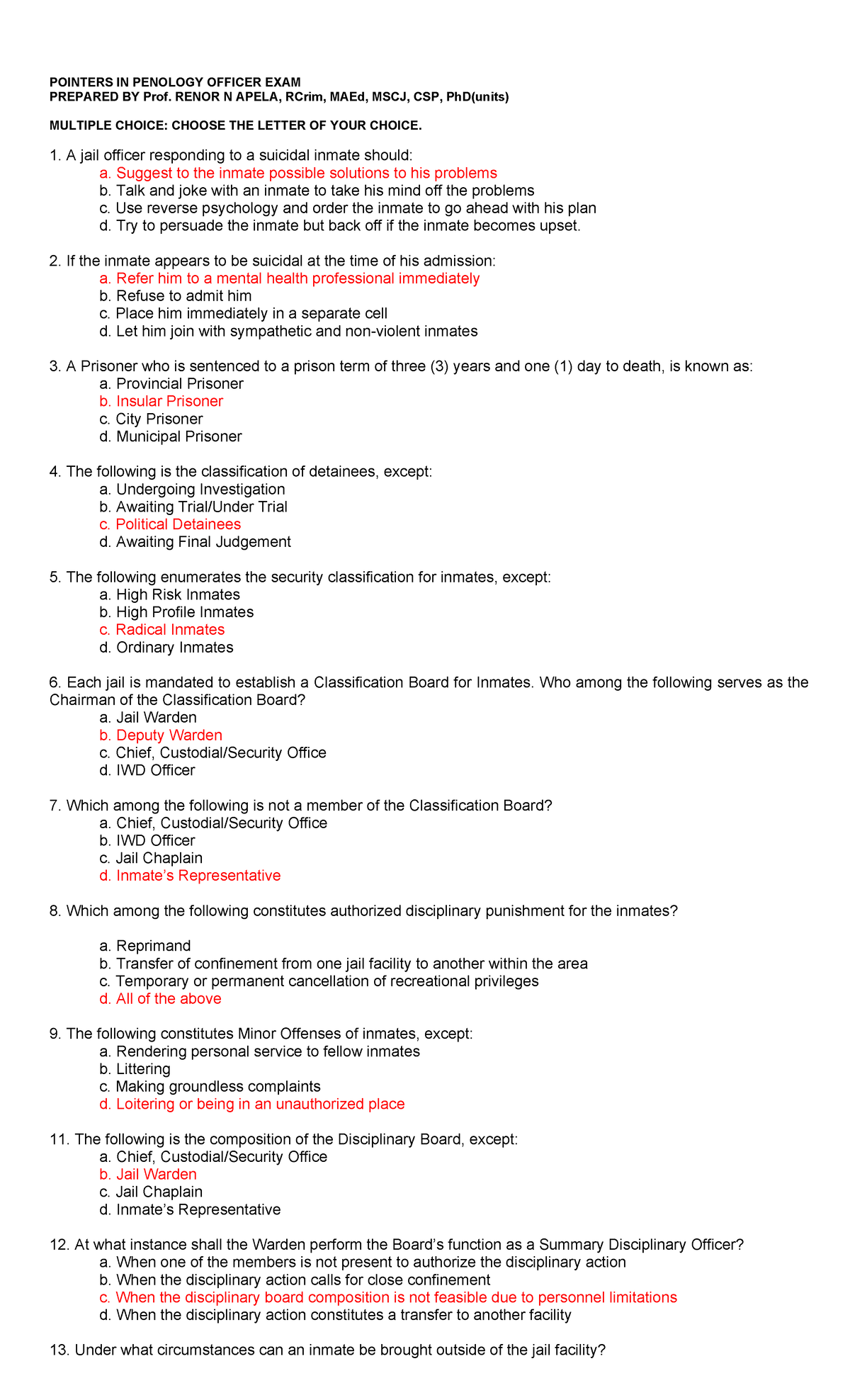 703139527 COR AD Final Coaching on Inmate Classification & Rights ...