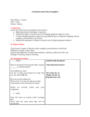 FS2 - Episode 6 - Field Study 2 - FS FIELD STUDY 2 Enhancing a Face-to ...
