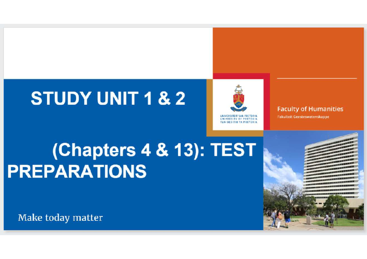 TEST PREPARATIONS: SEMESTER TEST 2 SCOPE & PRACTICE QUESTIONS - Studocu
