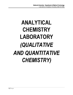 1st Year Chemistry Notes: Chapter 8 - Chemical Equilibrium MCQs - Studocu