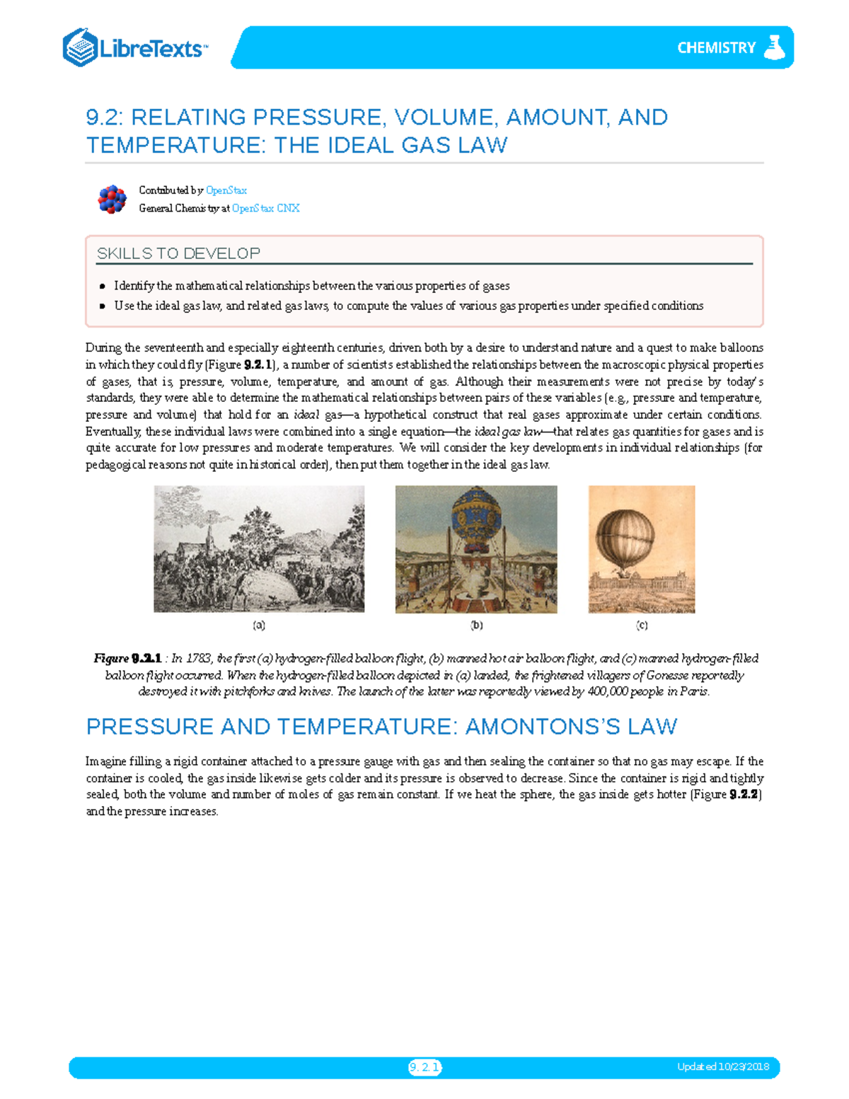 The Ideal Gas Law: Understanding Pressure, Volume & Temperature - Studocu