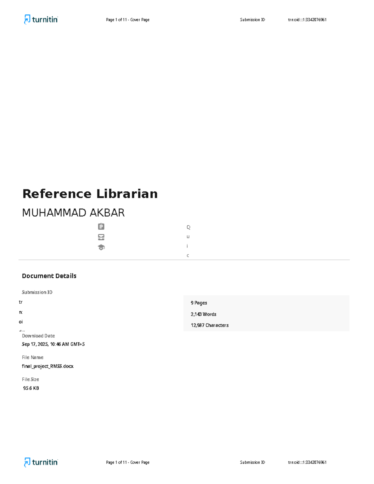 RMSS Final Project: Barriers to Healthcare Access in Rural Pakistan ...