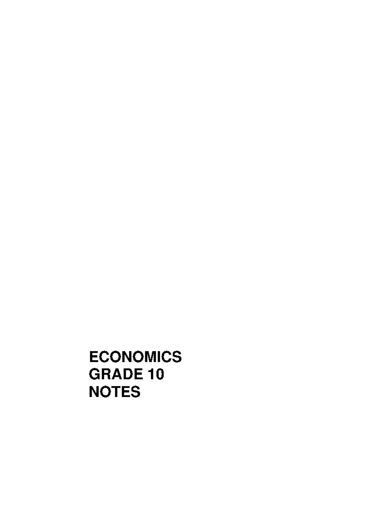 Economics P2 September 2024 Final Exam Question Paper Studocu