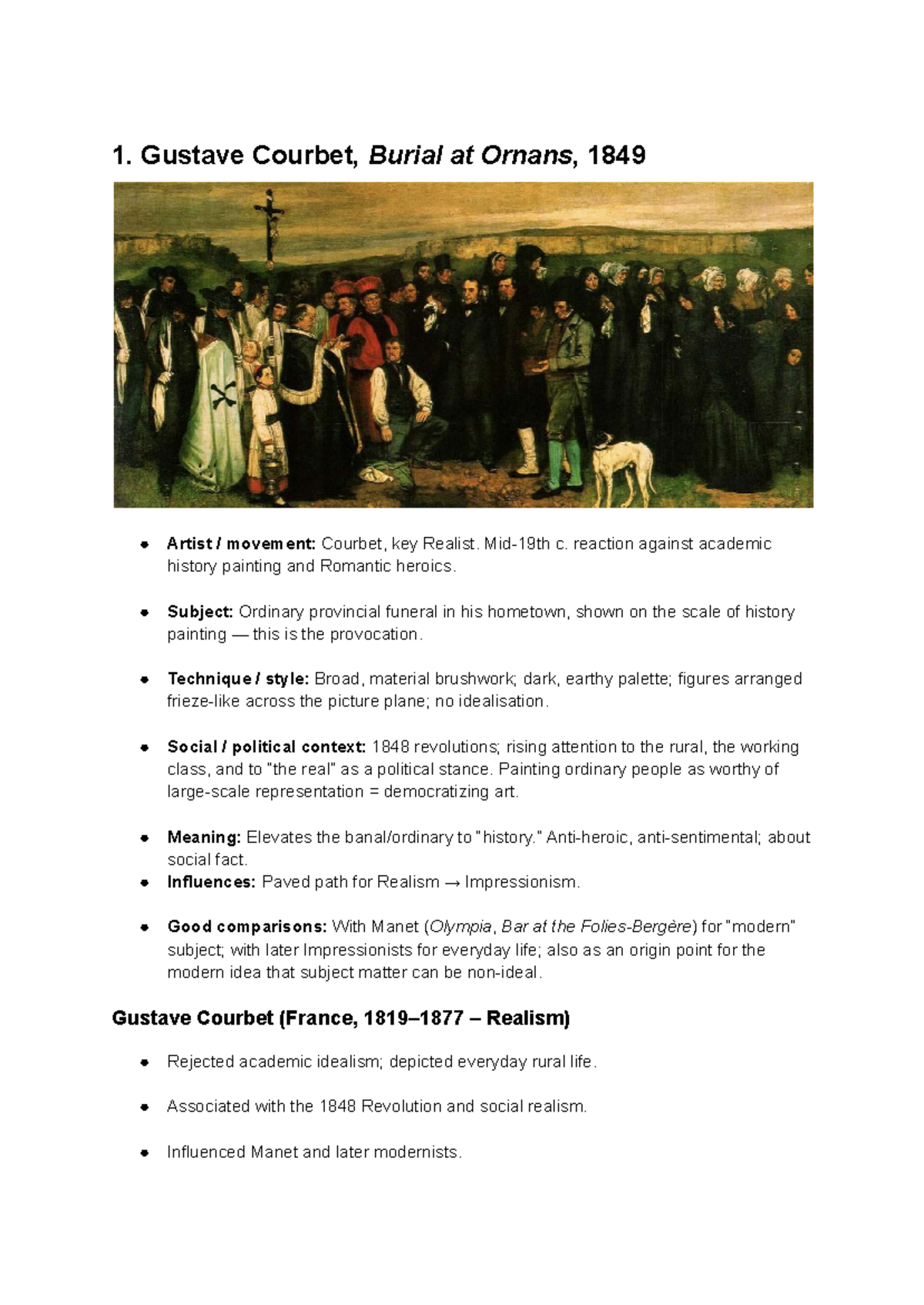 Modernism Avant-Garde Art: Key Works & Movements (Slide Test) - Studocu