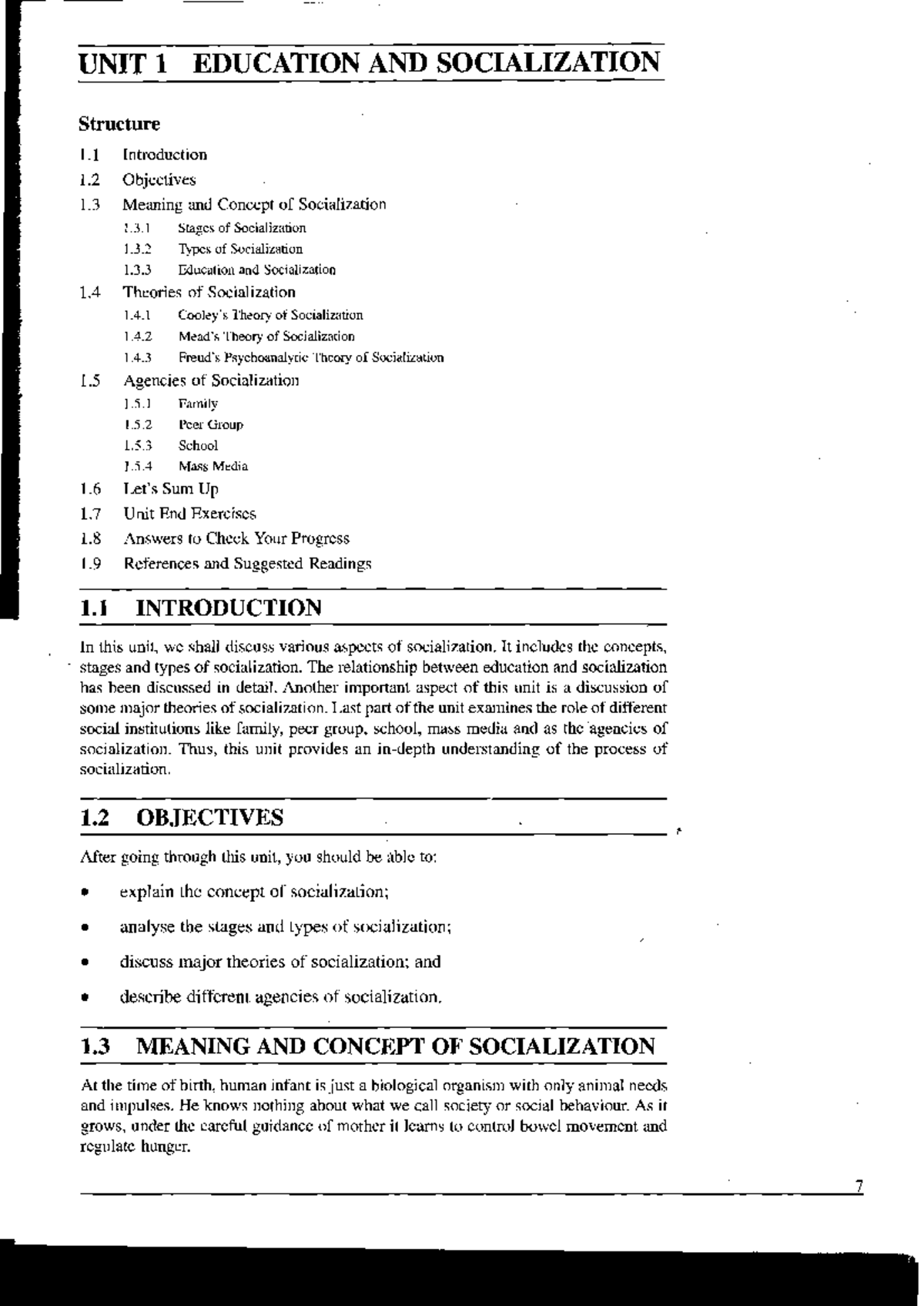 Unit-1 - Para recoger evaluación - UNIT 1 EDUCATION AND SOCIALIZATION ...