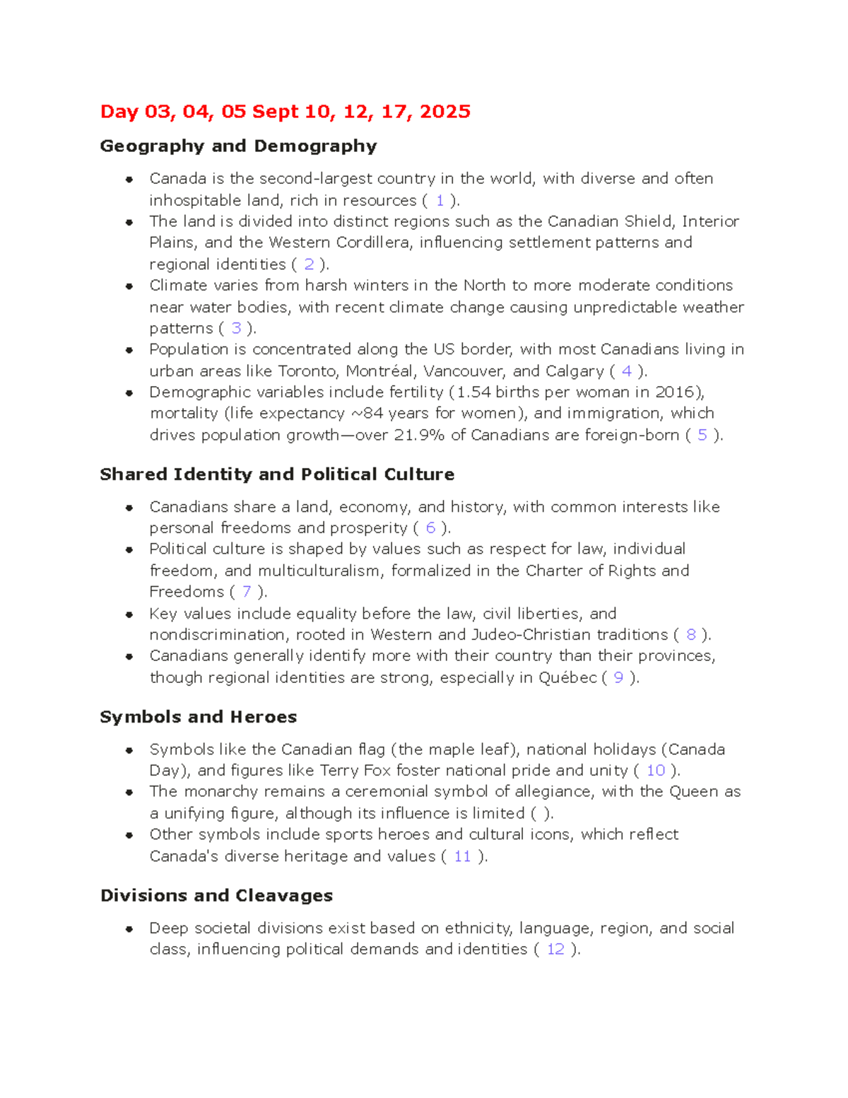 Geography and Demography of Canada: Insights and Analysis (GEO 101 ...