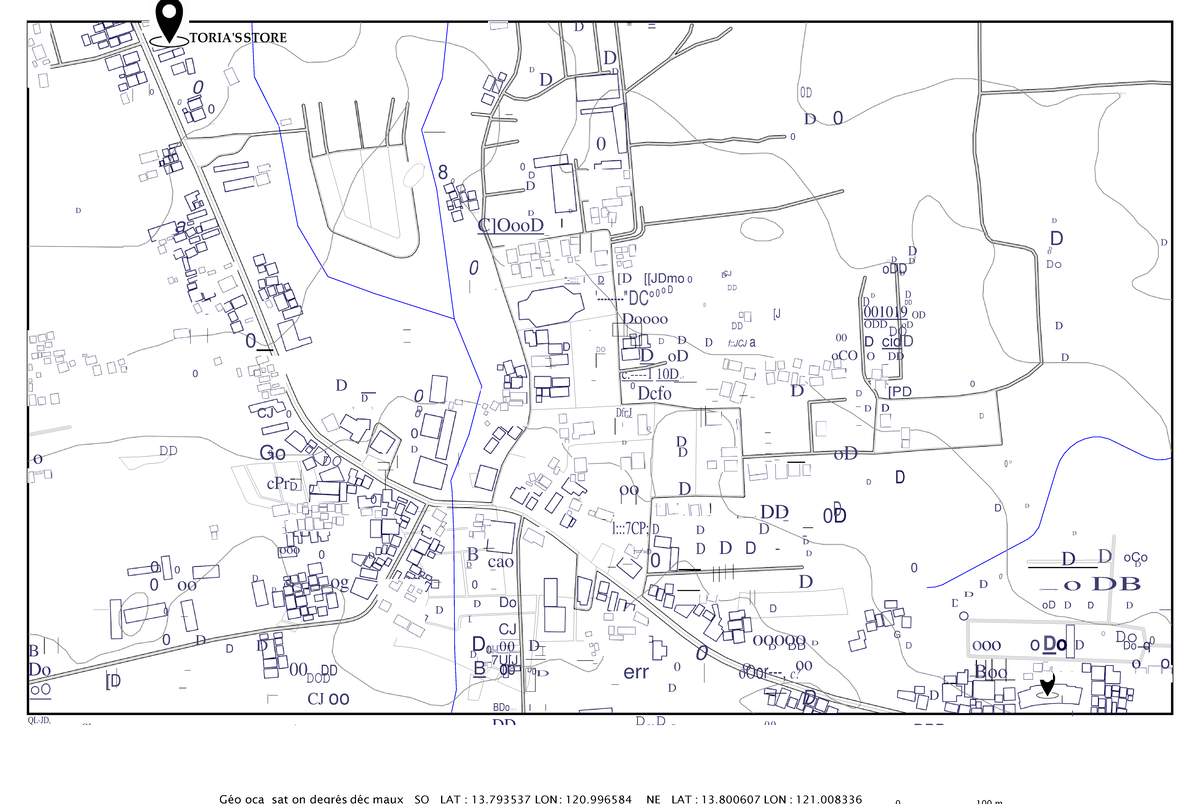 MAP NG Tindahan - awdawf afaraw - Géo oca sat on degrés déc maux SO LAT ...