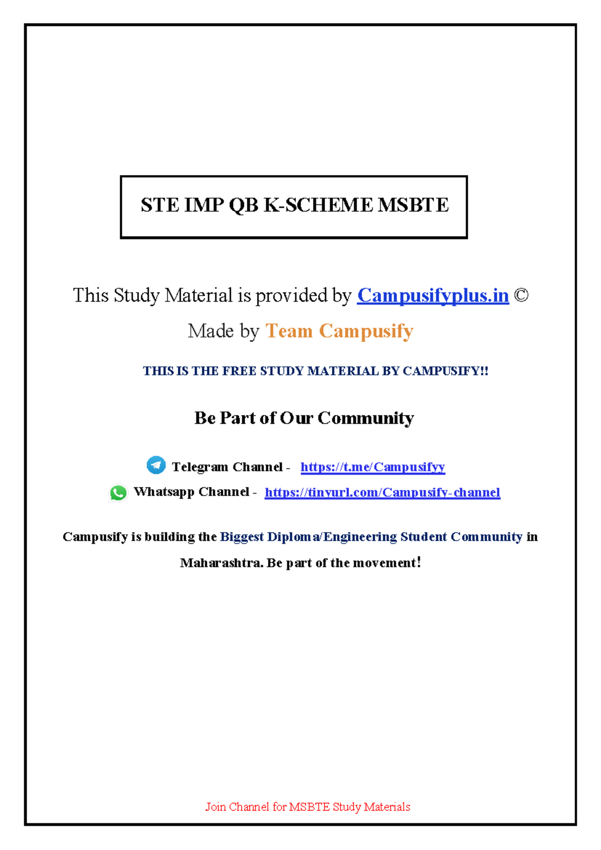 STE IMP QB MSBTE - Software Modeling & Cost Estimation Notes - Studocu