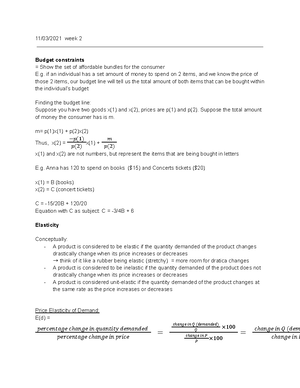 ECON1003 - USyd - Quantitative Methods in Economics - Studocu