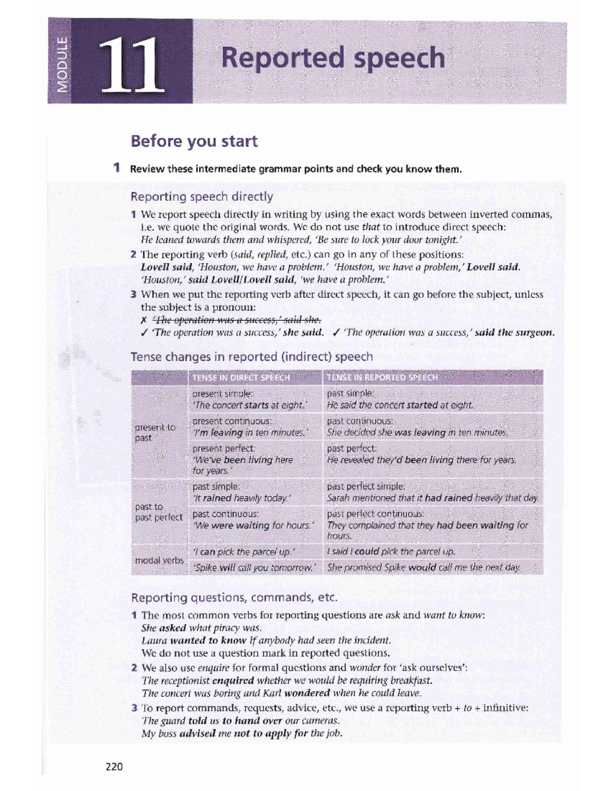 Analyzing Reported Speech: A Comprehensive Guide - Studocu
