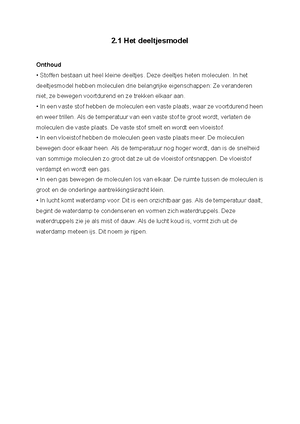 Scheikunde H9 Zouten - Samenvatting - 9 Oplossen en indampen van zouten ...
