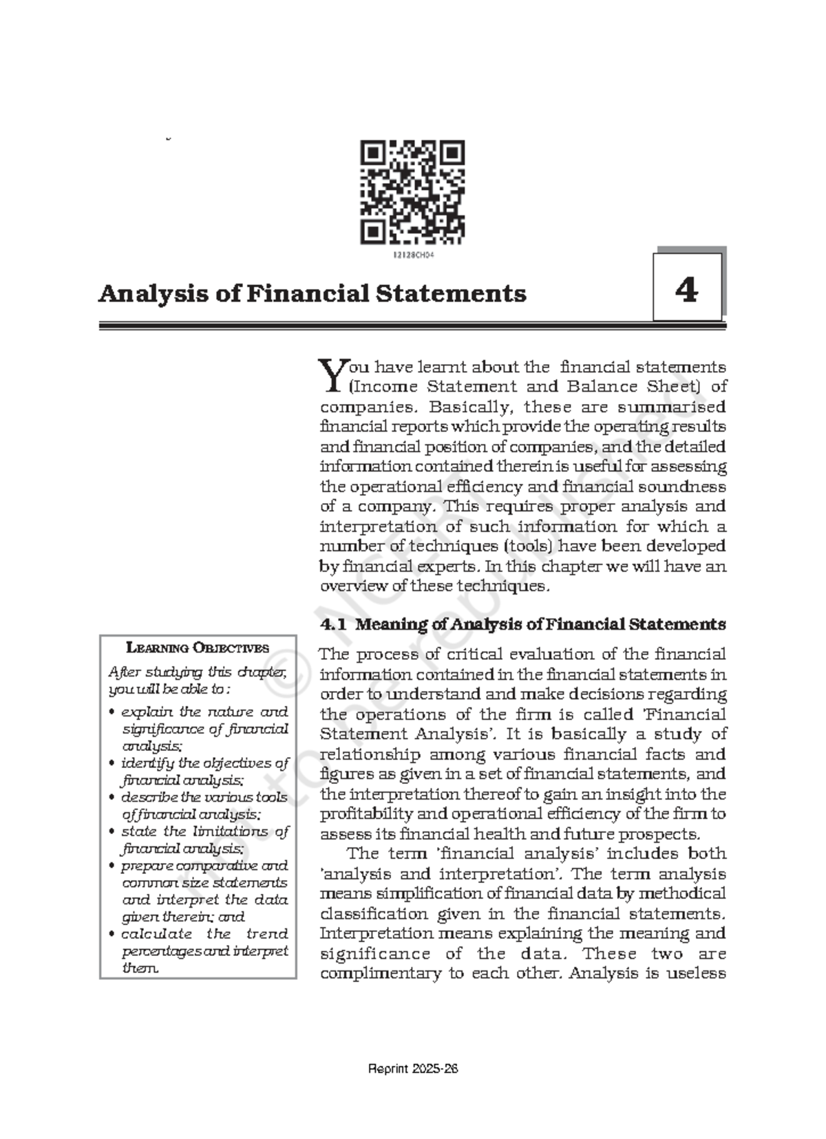 Analysis of Financial Statements: Techniques and Limitations 171 - Studocu