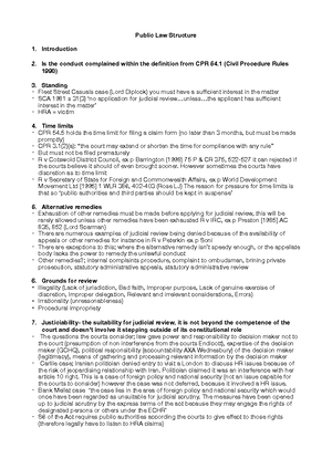 [Solved] how to structure a problem question answer for public law uk ...