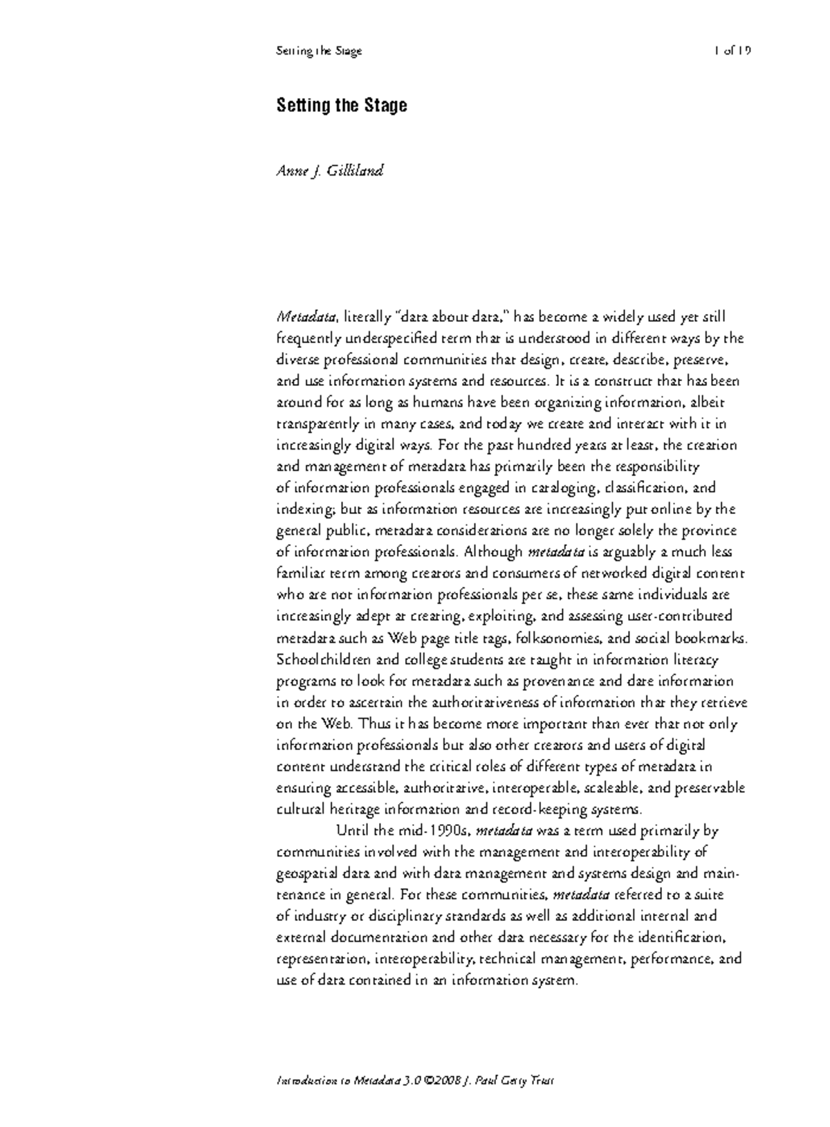 Introduction to Metadata: Understanding Its Role and Importance (Course ...