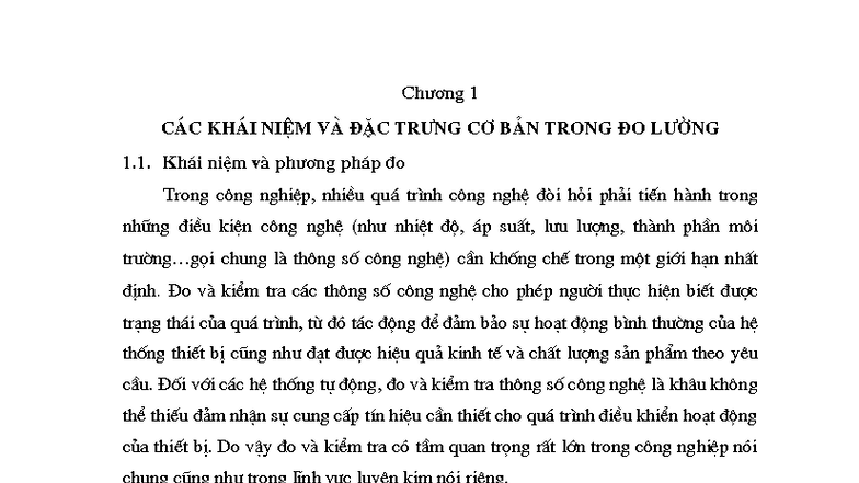 Ch1a Đặc trưng cơ bản trong ĐL - Ch−¬ng 1 C ̧c kh ̧i niÖm vμ ®Æc tr−ng ...