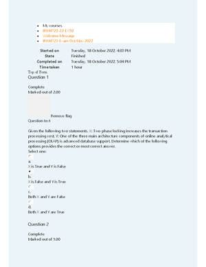 [Solved] Identify and briefly describe each of the main advantages and - Database (IRM4723 ...
