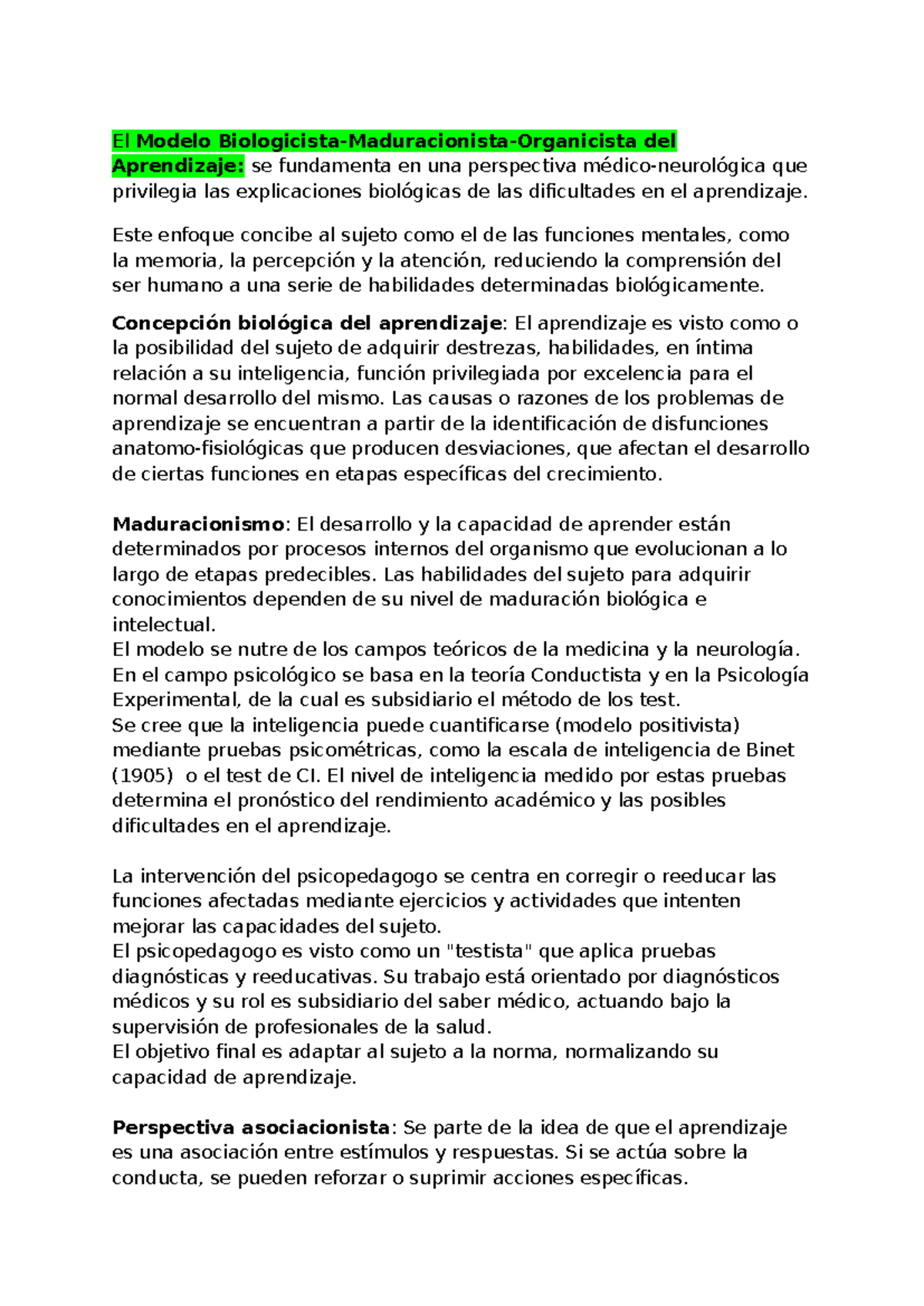Modelos Teóricos en Psicopedagogía: Un Enfoque Crítico y Evolutivo ...