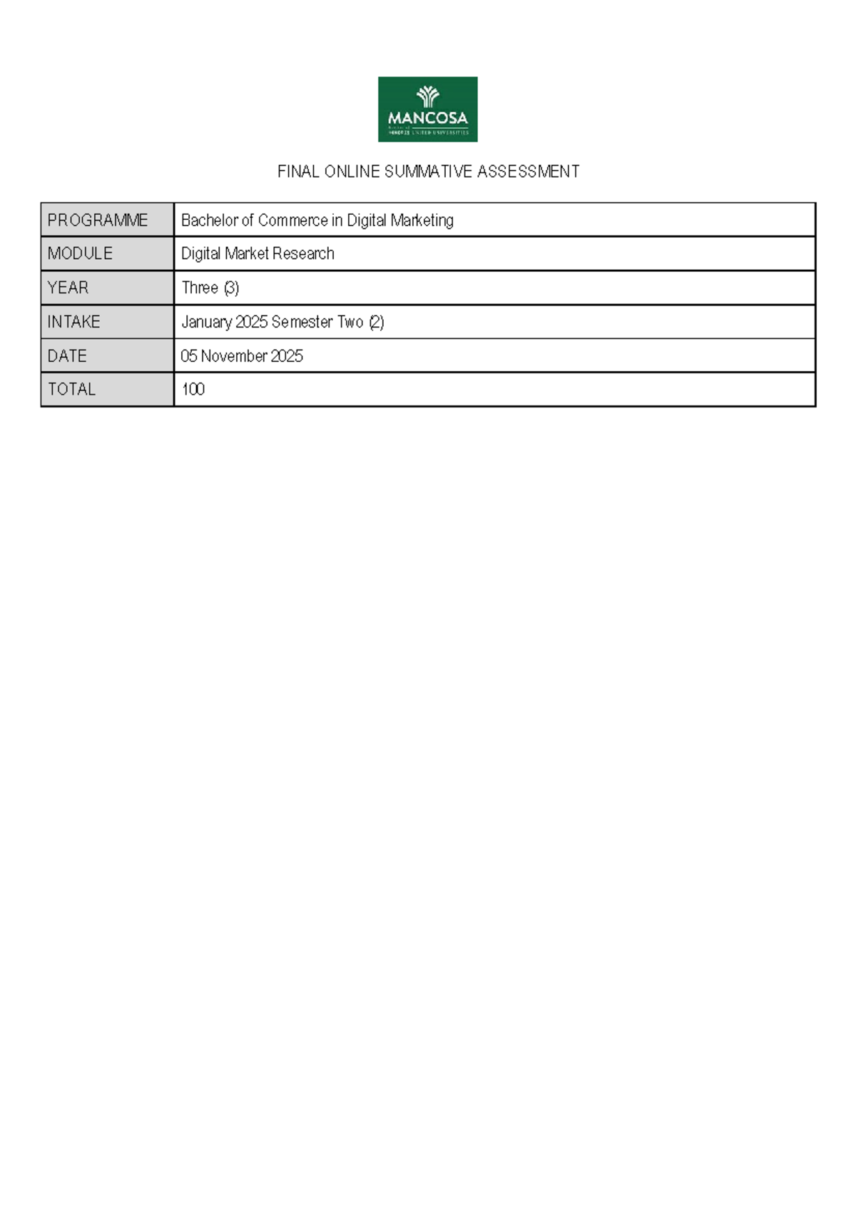 JAN25 S2 BCOM DM Final OSA: Woolworths Data Transformation Case Study ...