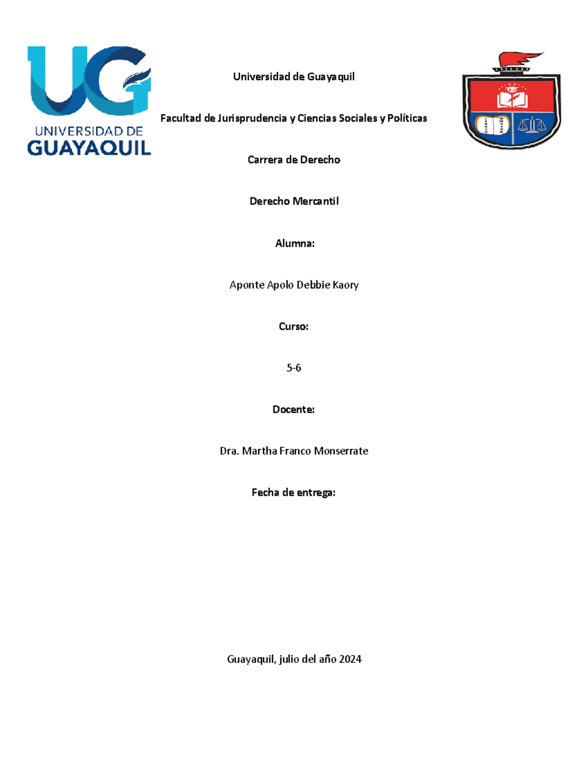 Derecho Mercantil: Definiciones Clave de Títulos de Crédito - Studocu