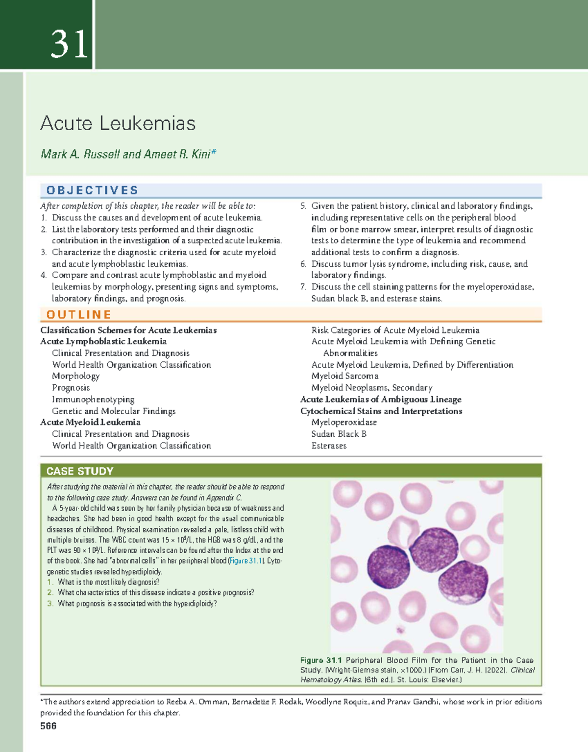 Acute Leukemias: Understanding Causes, Diagnosis, and Prognosis (31 ...