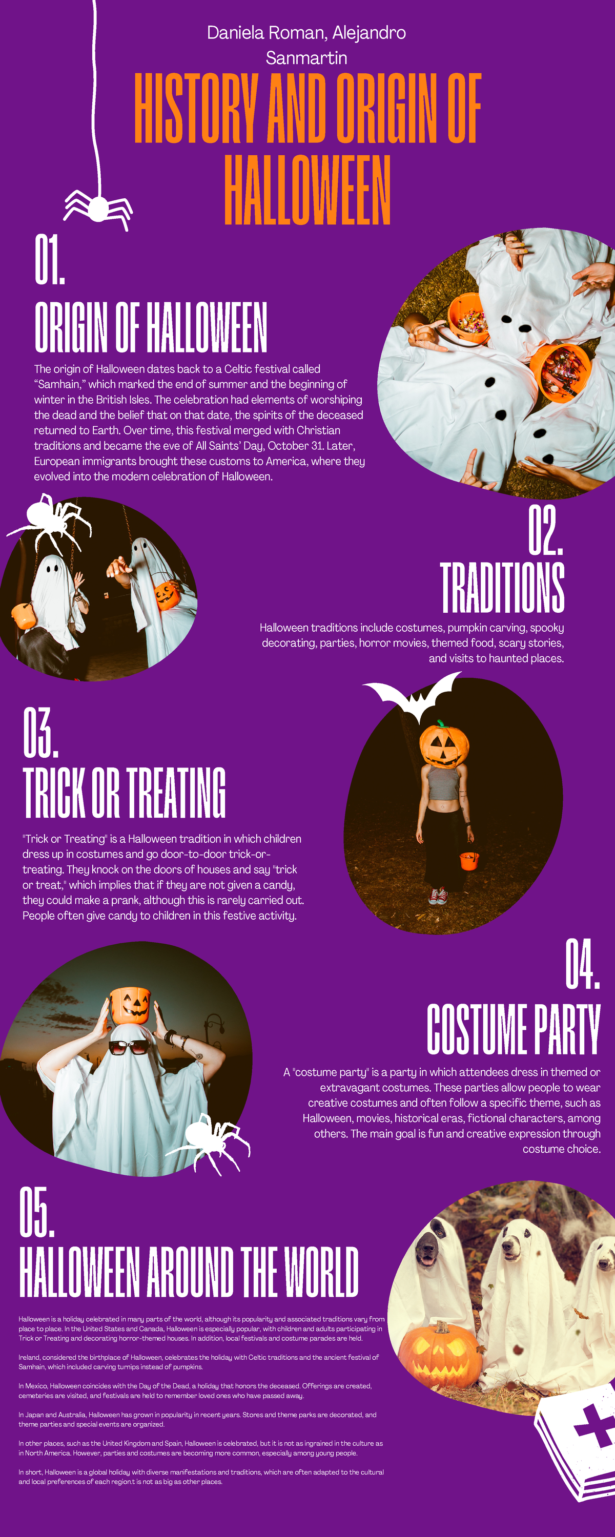Infographic by Hallowen - COSTUME PARTY 02. TRADITIONS HISTORY AND ...
