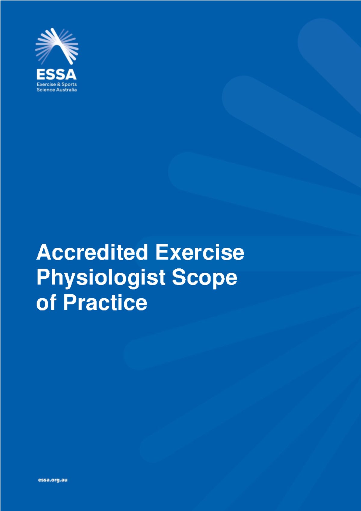 AEP Scope of Practice: Standards and Roles for Accredited Exercise ...