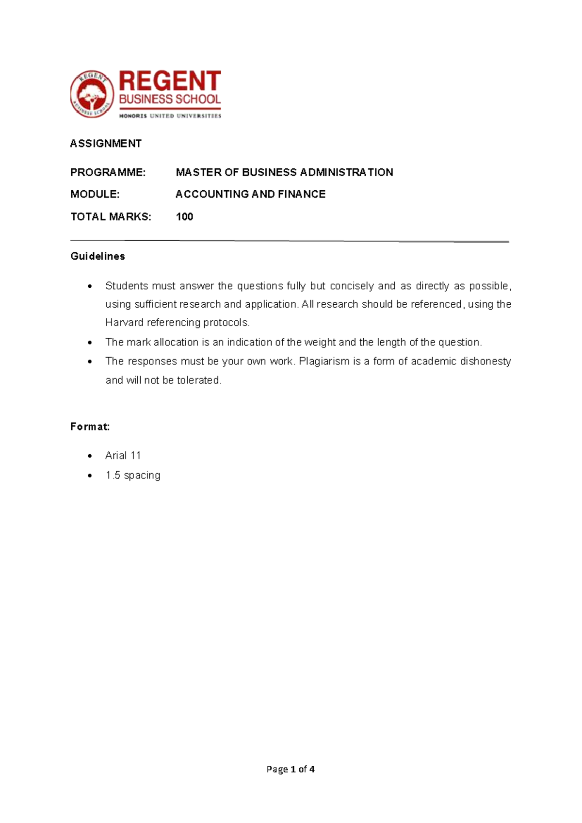MBA - Accounting & Finance Assignment: Capital Budgeting Case Study ...