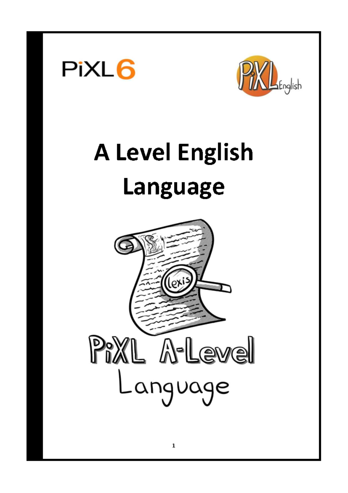 A Level English Language 9093 Preparation Pack for Success - Studocu