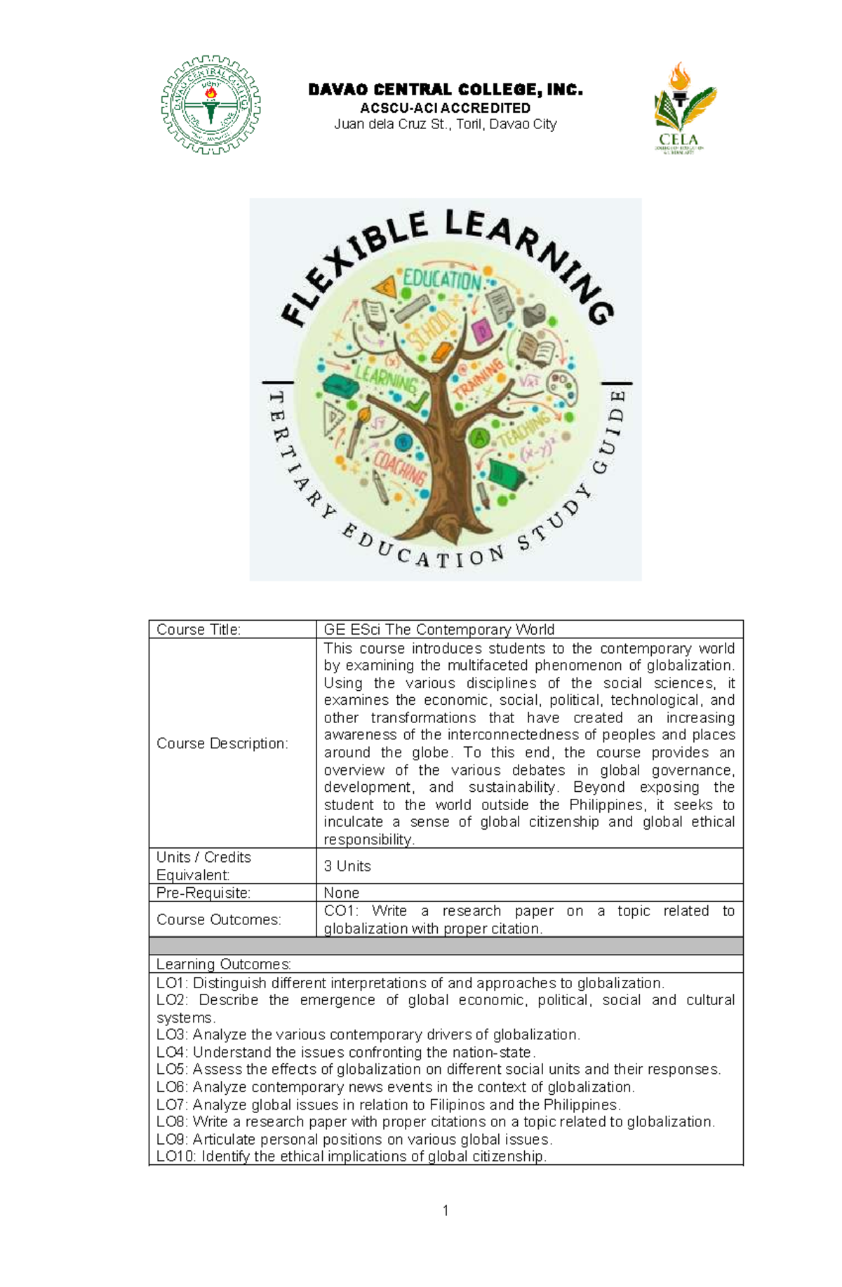 GE ESci Unit 2 Study Guide: Understanding Globalization and Its Impact ...