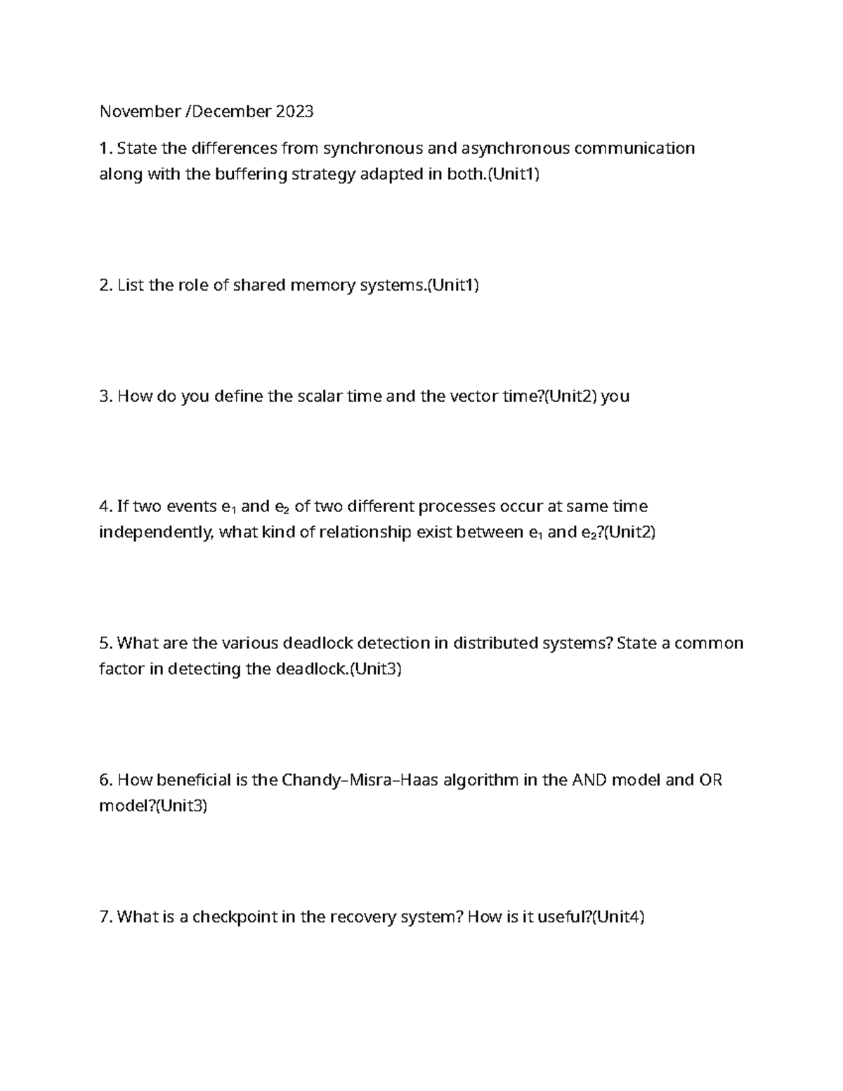 Data Science Important 2 Mark Questions - DS101 - Studocu