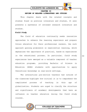 Chapter 3 - Statistical treatment - COLLEGE OF TEACHERS 82 LIPA CHAPTER ...