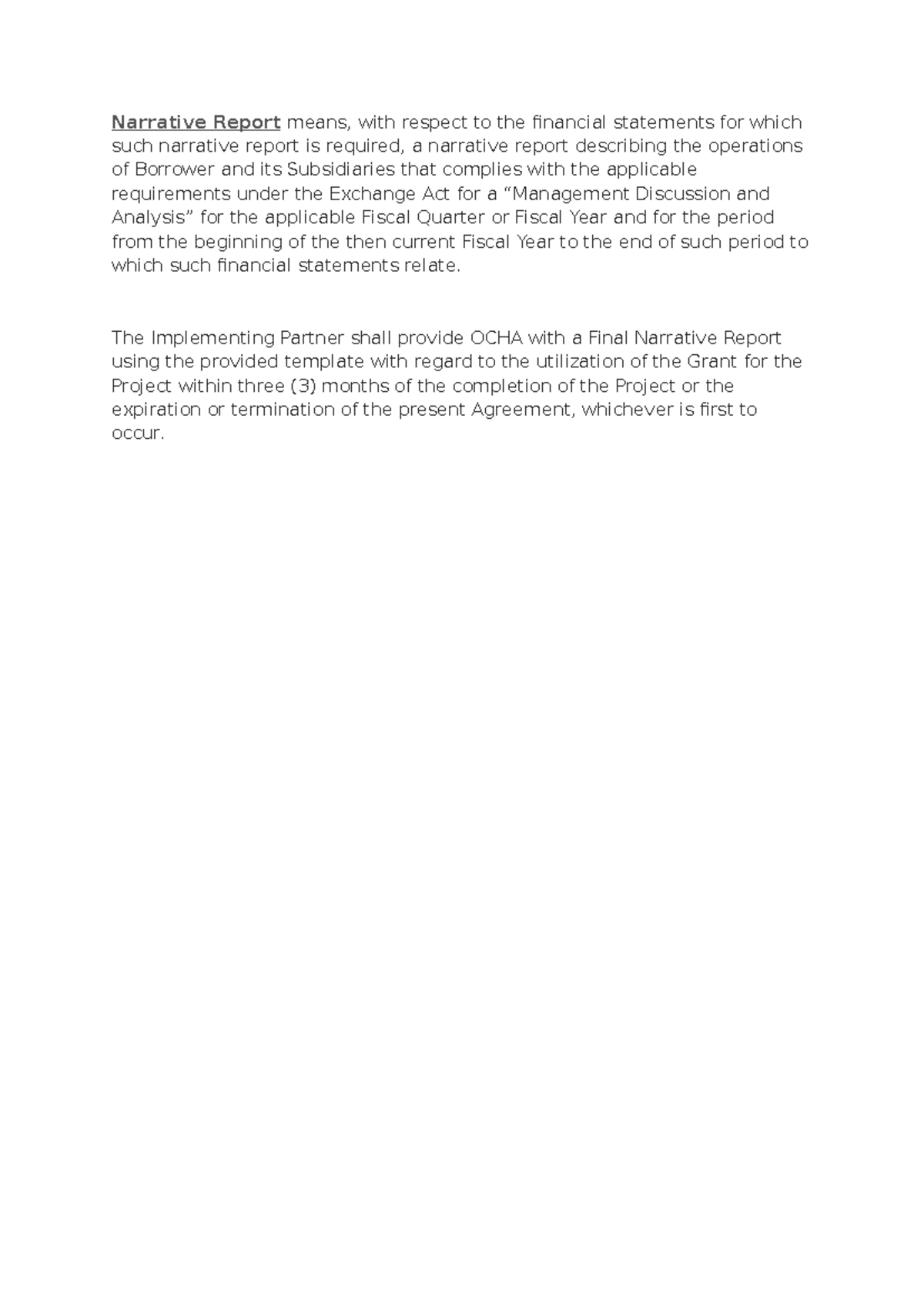 Final Narrative Report for Financial Statements Analysis - Studocu