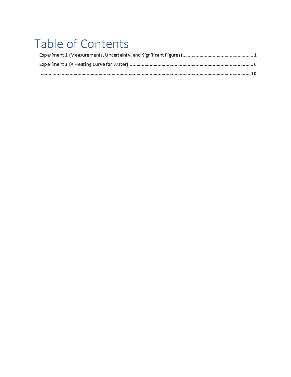 Chem Lab Journal - General Chemistry Notes for Introductory Entrees ...