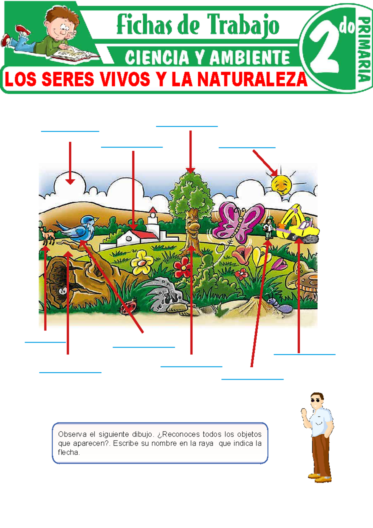 Guia De Ciencias Naturales Primero Basico Seres Vivos Y No Vivos ...