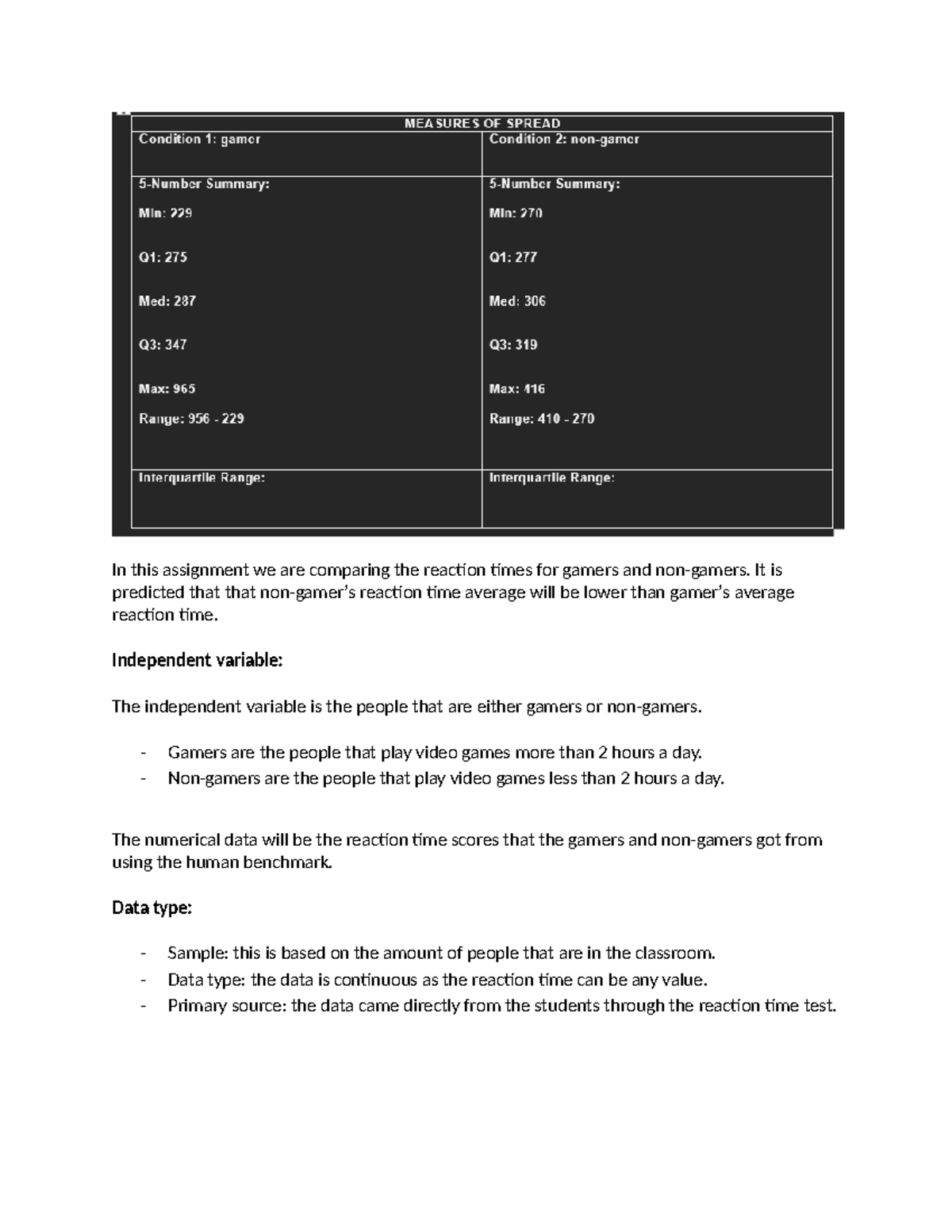 Maths investigation final - alex gibb - In this assignment we are ...