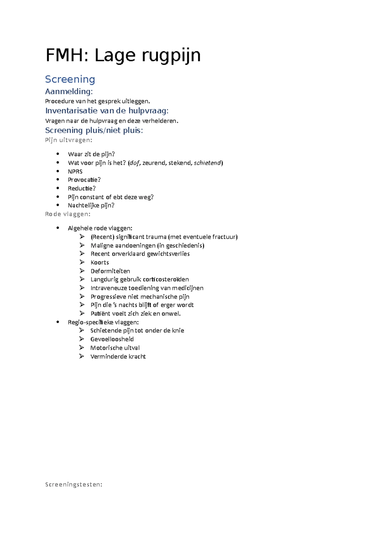 Anatomie van de lage rug: structuur en functie van de wervelkolom ...