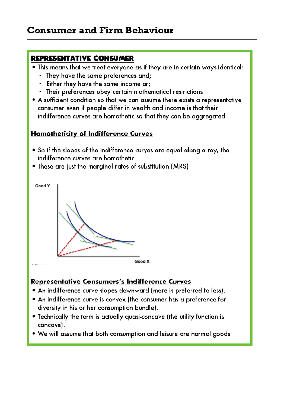 Consumer and Firm Behaviour - Consumer and Firm Behaviour ...