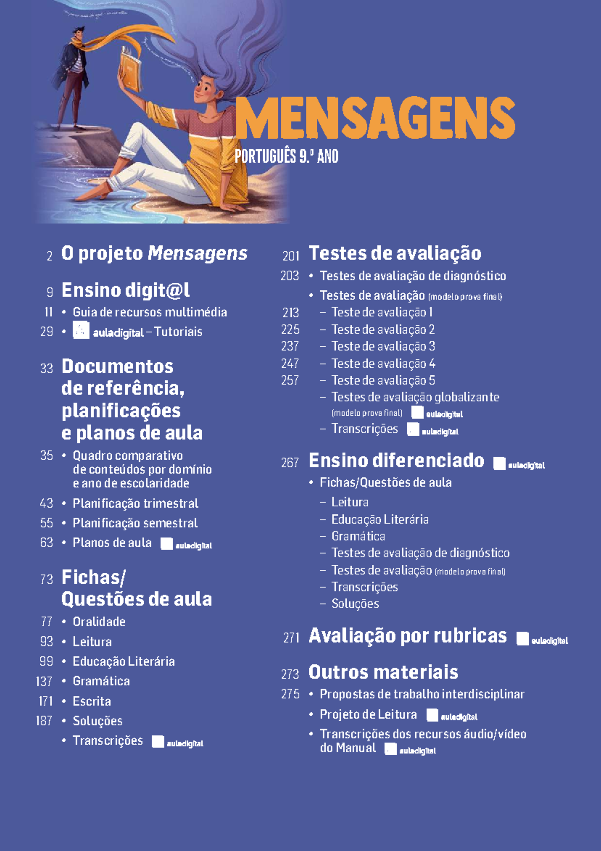 Mensagens 9.º Ano: Dossiê do Professor e Recursos Multimídia - Studocu