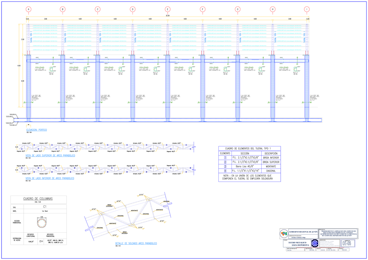 05. Estructura Detalles DE Techo A1 - ####### C-1 C-1Rec: 4 cm° Var ...